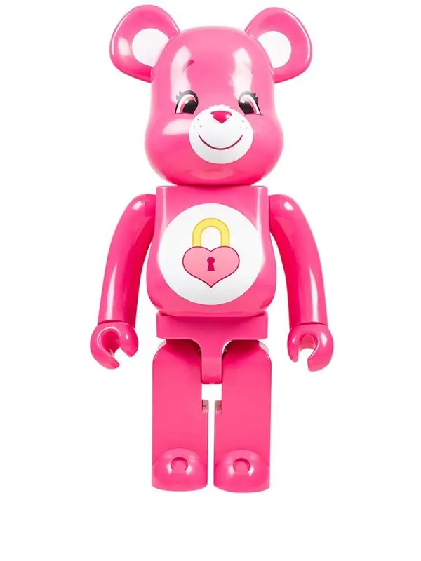 MEDICOM TOY X Care Bears Secret Bear Be@rbrick Figure - Pink
