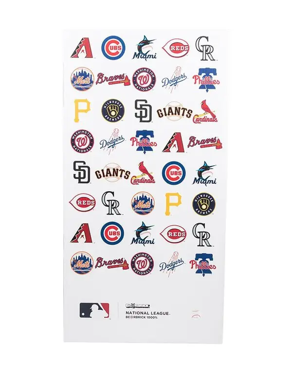 MEDICOM TOY X Mlb National League Be@rbrick Figure