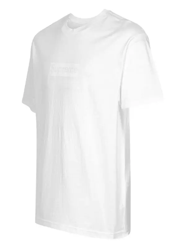 Supreme Tonal Box Logo T-Shirt - White | Editorialist