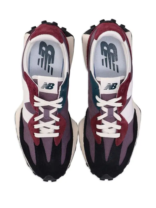 NEW BALANCE 327 Logo-patch Sneakers - Purple