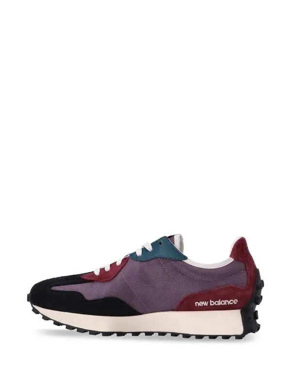 NEW BALANCE 327 Logo-patch Sneakers - Purple