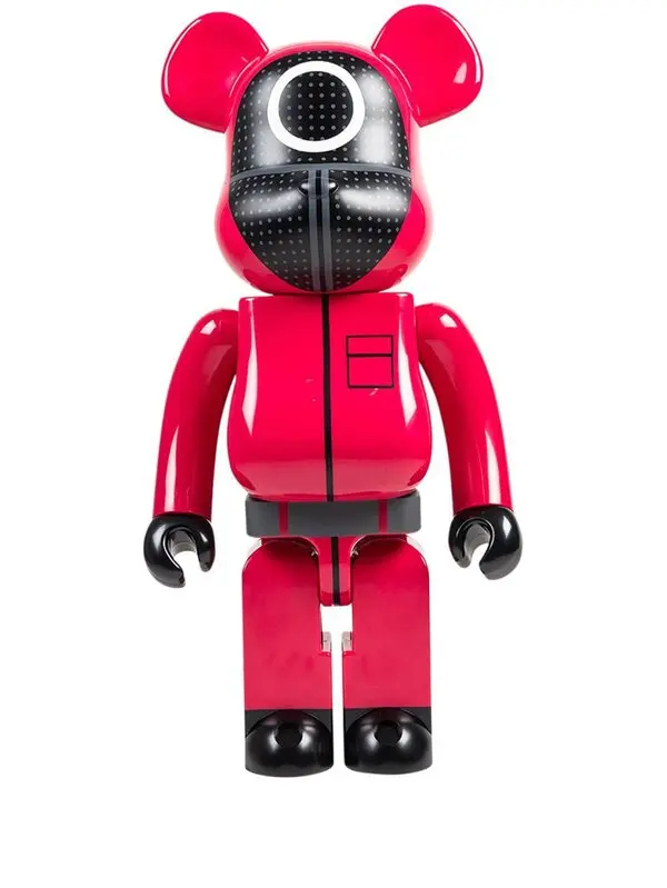 MEDICOM TOY X Squid Game Guard Be@rbrick Figure - Red