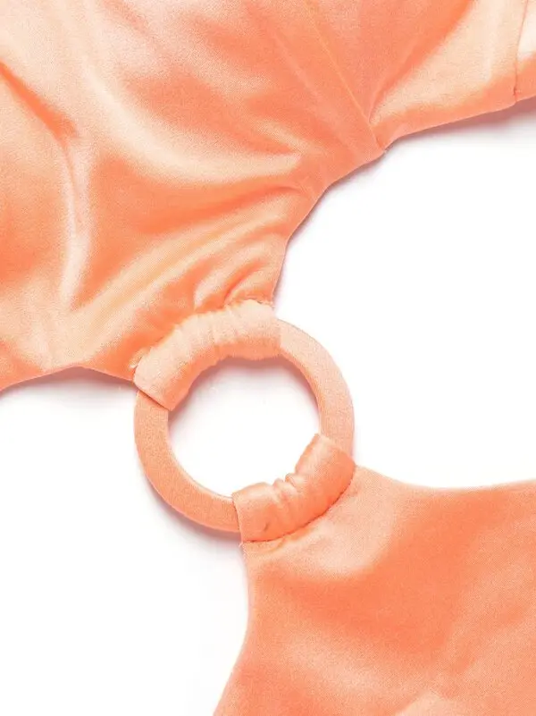 NOIRE SWIMWEAR Cut-out One-piece Swimsuit