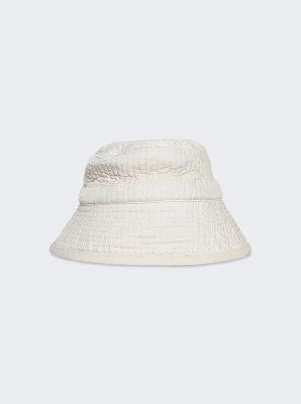 PARIS LAUNDRY Quilted Bucket Hat - Sable