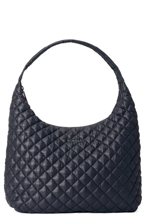 Mz Wallace Large Metro Shoulder Bag - Black/black
