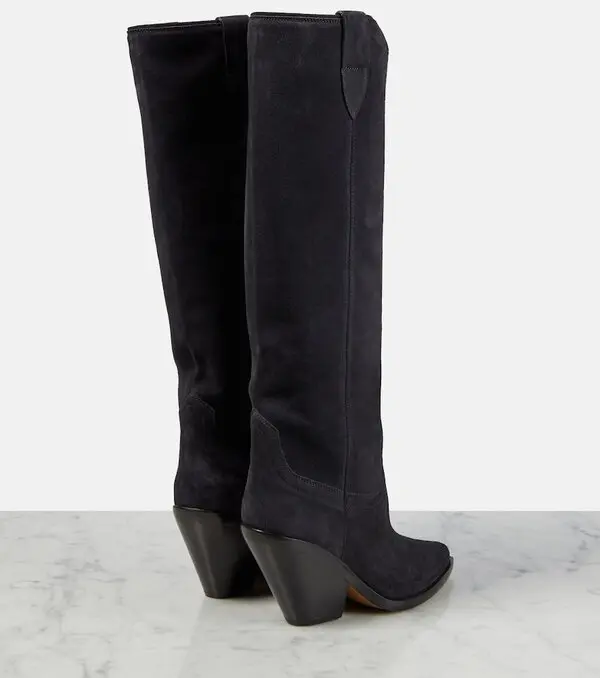 Isabel Marant Lomero Knee-high Boots - Black