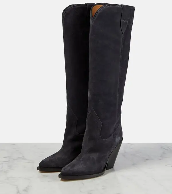 Isabel Marant Lomero Knee-high Boots - Black