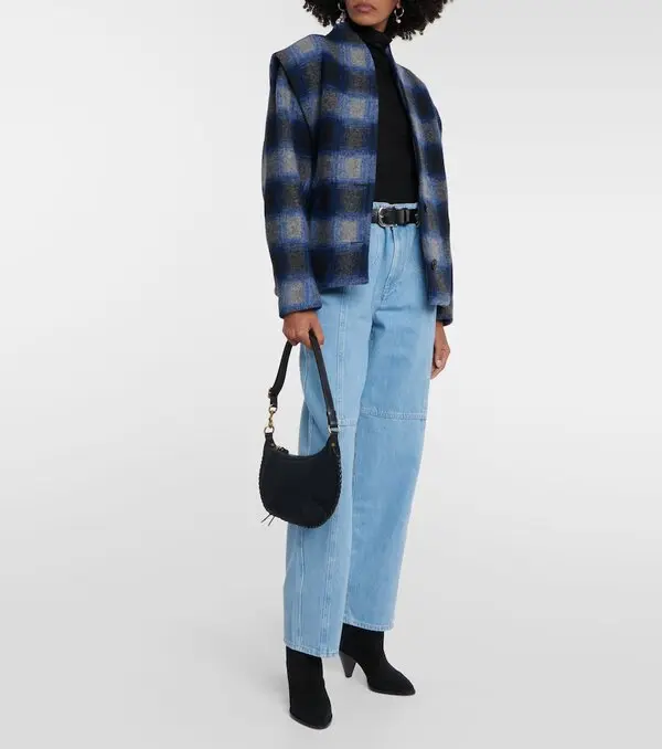 MARANT ETOILE Valeria Mid-rise Straight Jeans