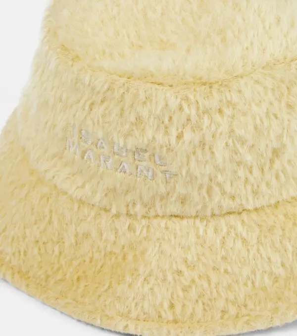 Isabel Marant Étoile Denji Embroidered Bucket Hat