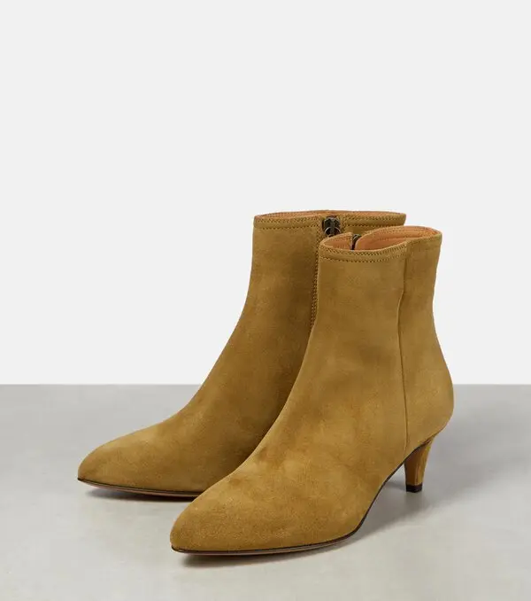 Isabel Marant Étoile Deone Ankle Boots - Beige