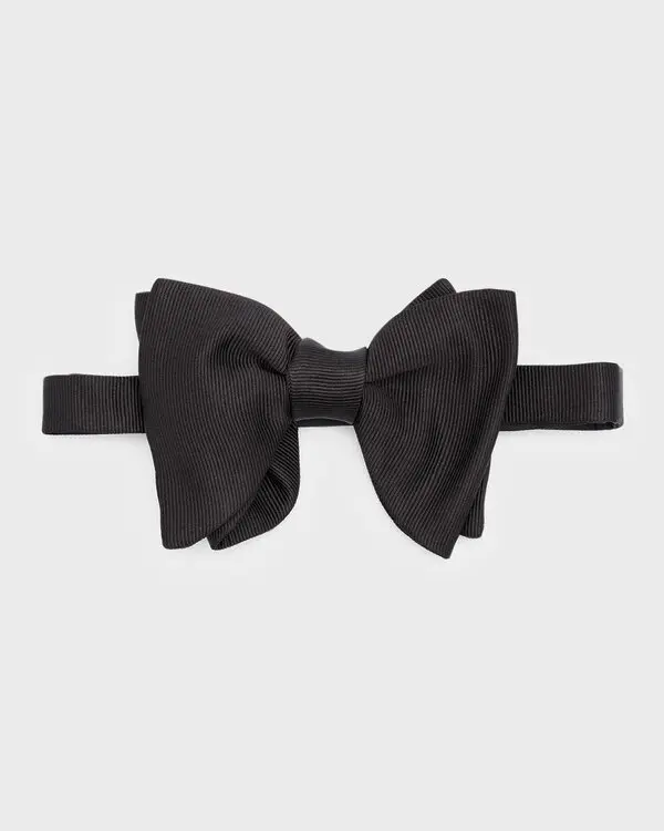 TOM FORD Large Grosgrain Bow Tie - Lb999 Black