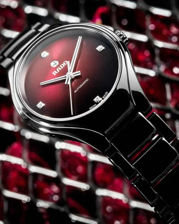 RADO True 30mm Watch - Red/black