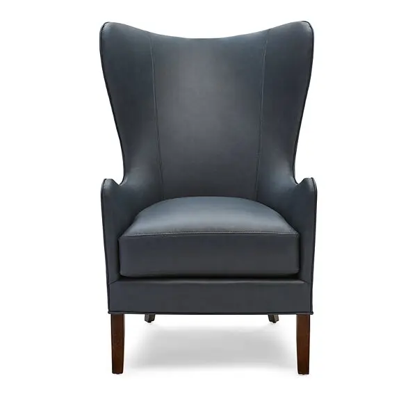 MASSOUD Mckinney Wing Chair - Saloon Jeans