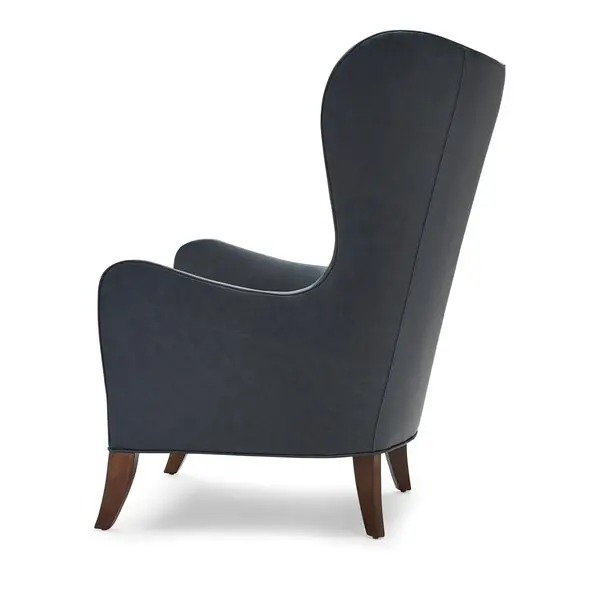MASSOUD Mckinney Wing Chair - Saloon Jeans