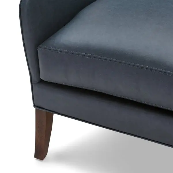 MASSOUD Mckinney Wing Chair - Saloon Jeans