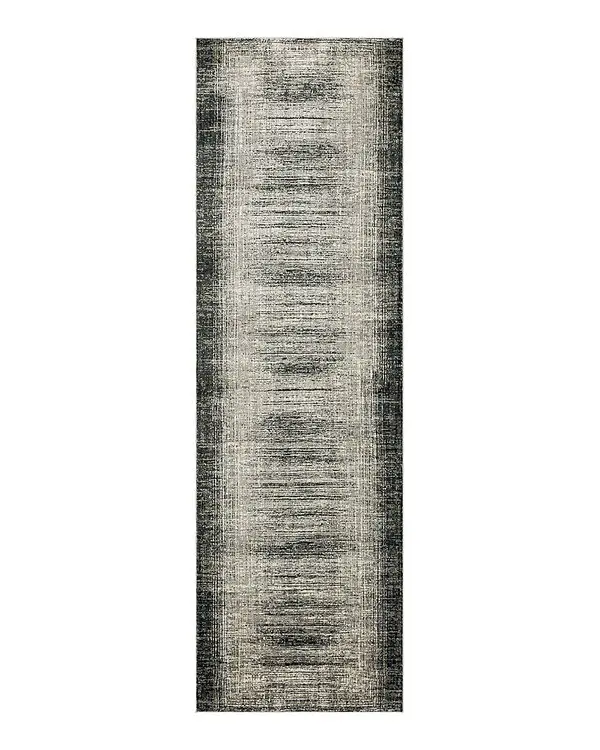KARASTAN Tryst Turin Runner Area Rug, 2'6 X 8 - Black