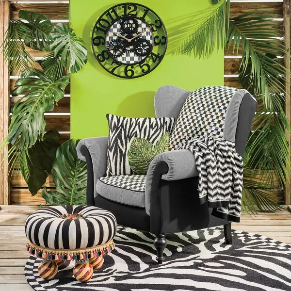 MACKENZIE-CHILDS On Wall Street Tuffet