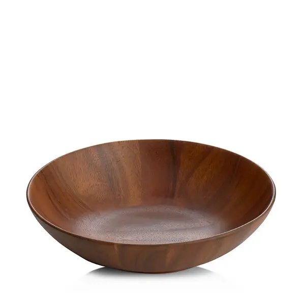 NAMBE Skye Wood Individual Salad Bowl - Brown