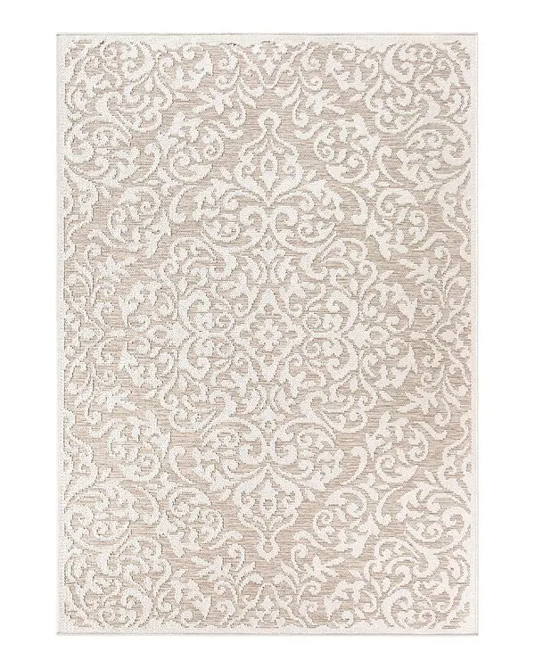 ORIAN Palmetto Living Knitweave Indoor/outdoor Kensington Area Rug, 5'3 X 7'6 - Driftwood/beige