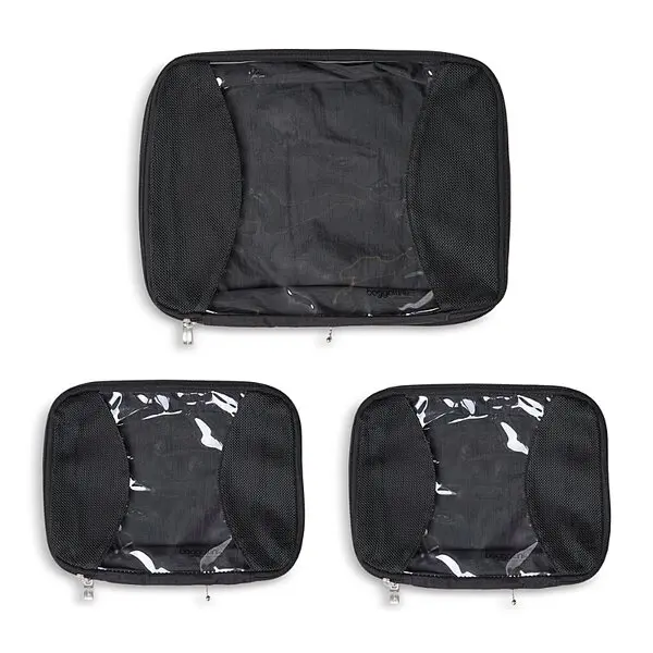 BAGGALLINI Compression Cubes Set Of 3 - Black