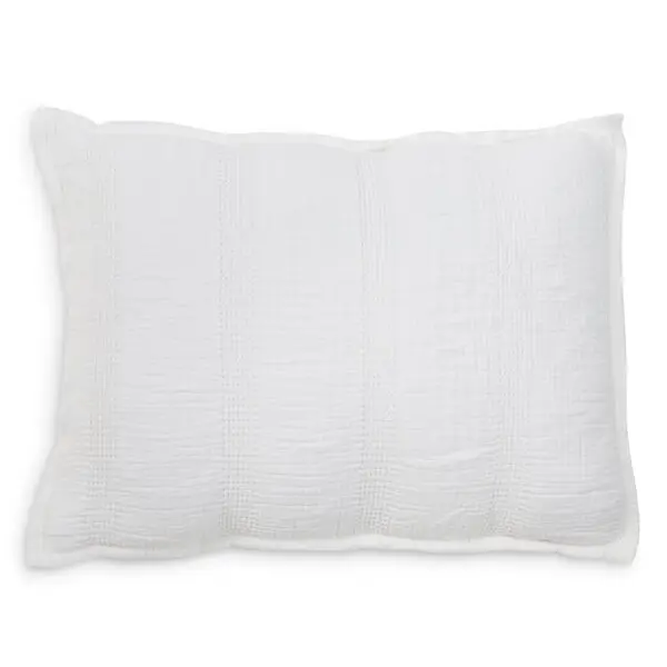 POM POM AT HOME Nantucket Sham, Standard - White