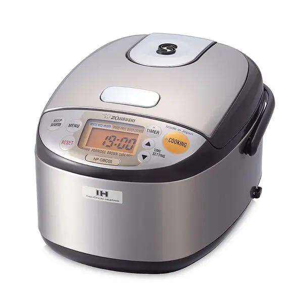 ZOJIRUSHI Micom 3-cup Rice Cooker & Warmer Induction Heating System - Silver