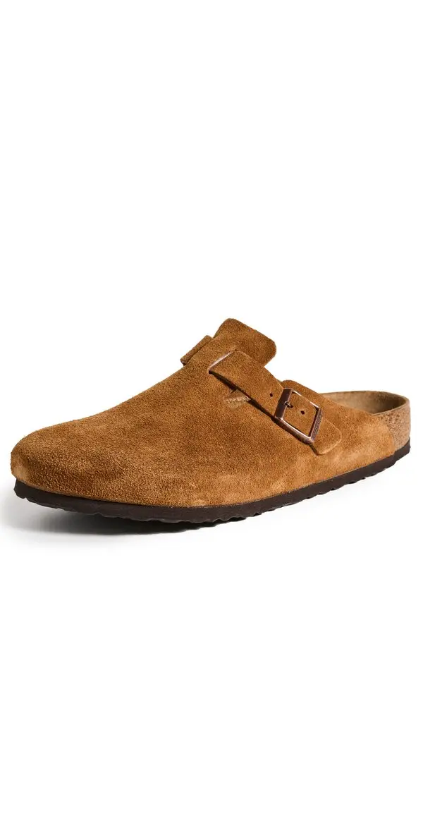 BIRKENSTOCK Boston Soft Footbed Clogs - Mink