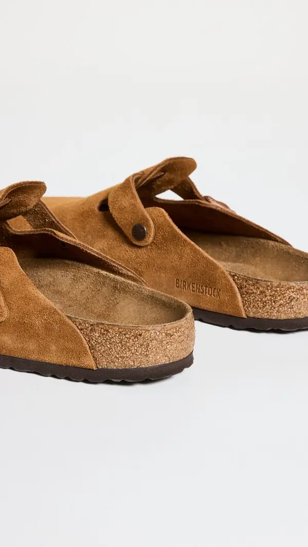BIRKENSTOCK Boston Soft Footbed Clogs - Mink