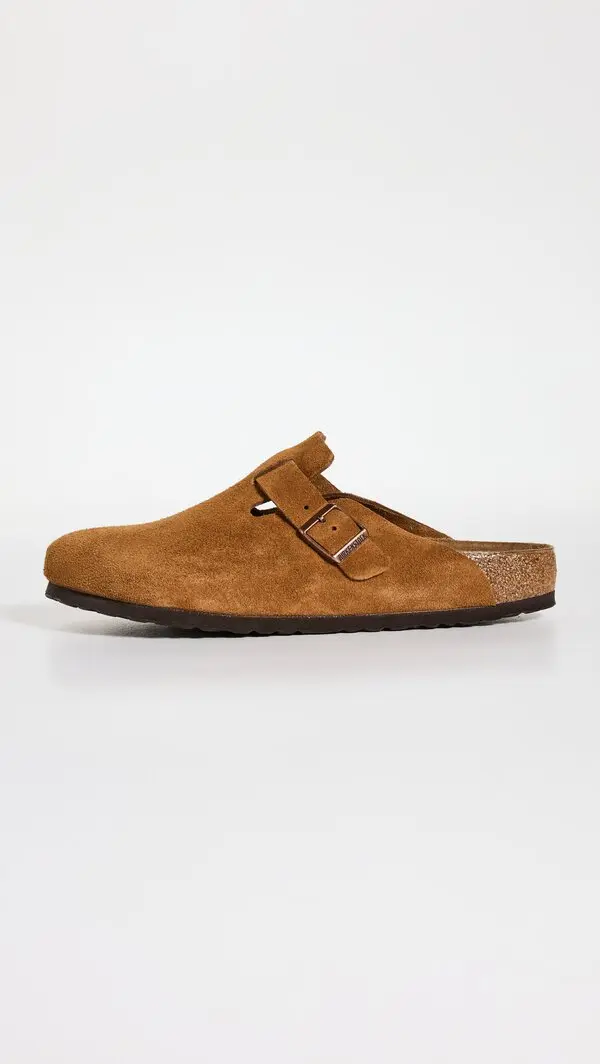BIRKENSTOCK Boston Soft Footbed Clogs - Mink