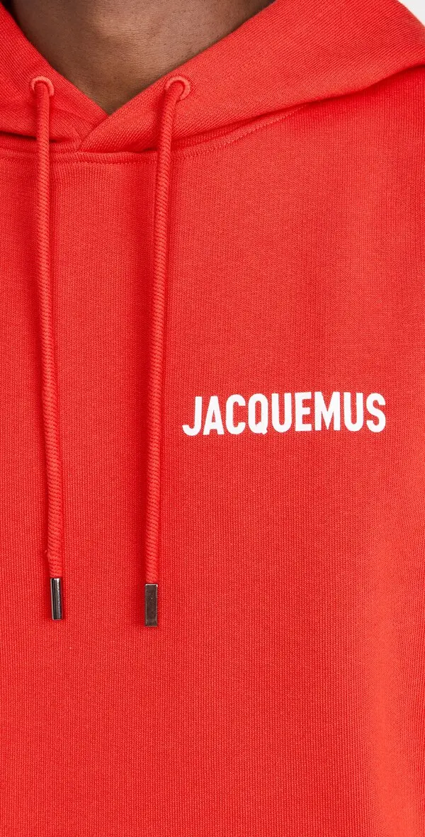Tシャツ・カットソー JACQUEMUS Women Hoodies SSW00210AJ00174 470 Red Buy Jacquemus Le Sweatshirt - Red At 40% Off | Editorialist