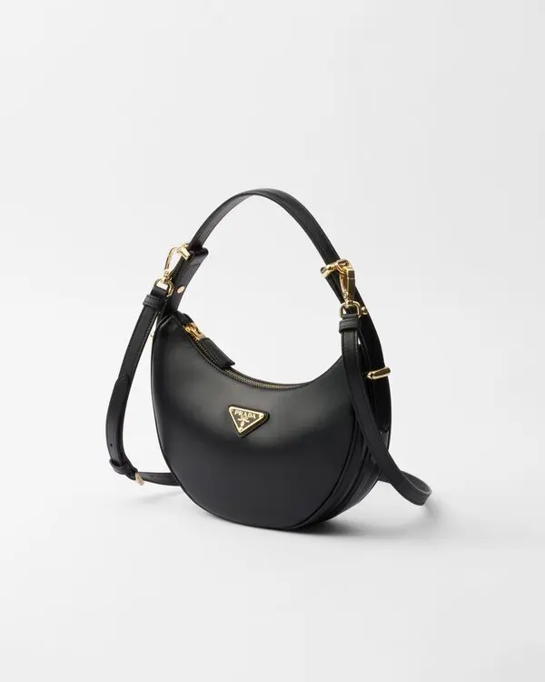 Prada Arqué Small Leather Shoulder Bag