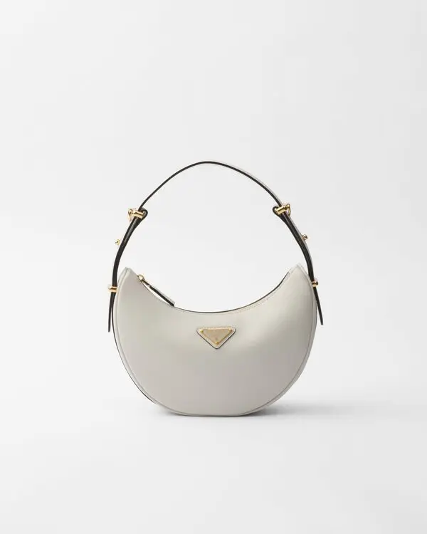 Prada Arqué Small Leather Shoulder Bag