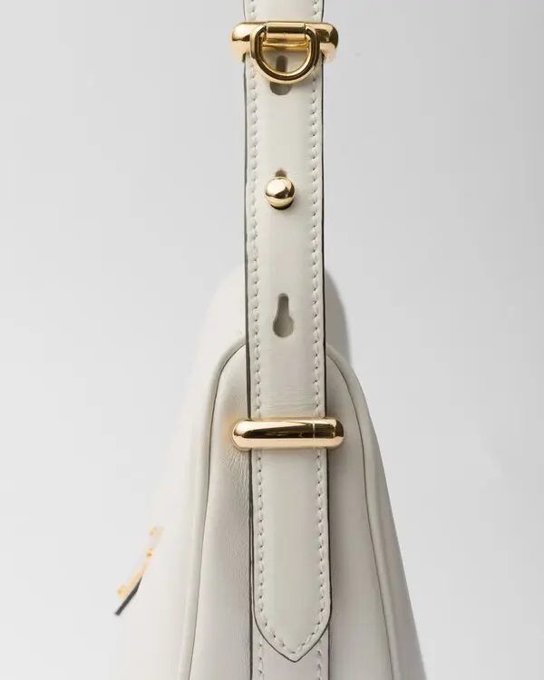 Prada Arqué Small Leather Shoulder Bag