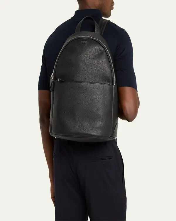 SERAPIAN Cachemire Leather Backpack