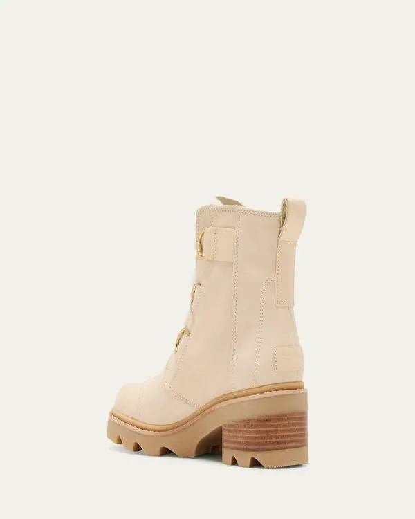 Sorel Joan Suede Lace-up Boots