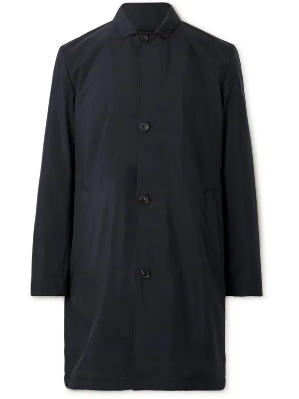 Loro Piana Sebring Windmate Car Coat - Blue