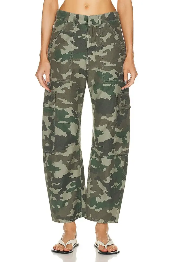 Citizens Of Humanity Marcelle Low Slung Cargo In Army