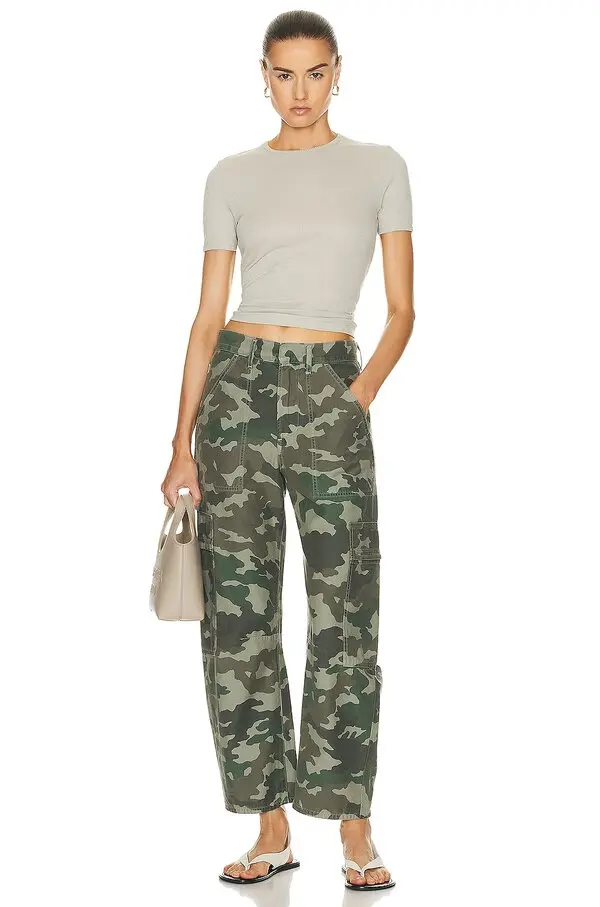 Citizens Of Humanity Marcelle Low Slung Cargo In Army