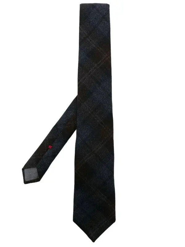 Brunello Cucinelli Check-pattern Neck Tie