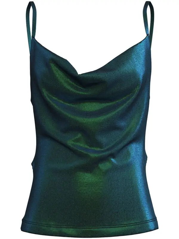 MARGHERITA MACCAPANI Lurex Camisole - Green
