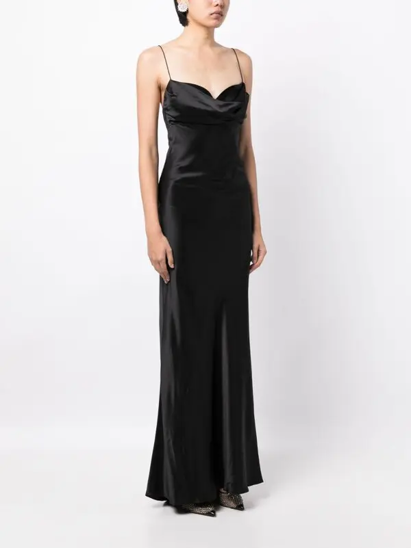 Rachel Gilbert Skye Silk Sleeveless Gown
