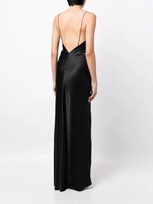 Rachel Gilbert Skye Silk Sleeveless Gown