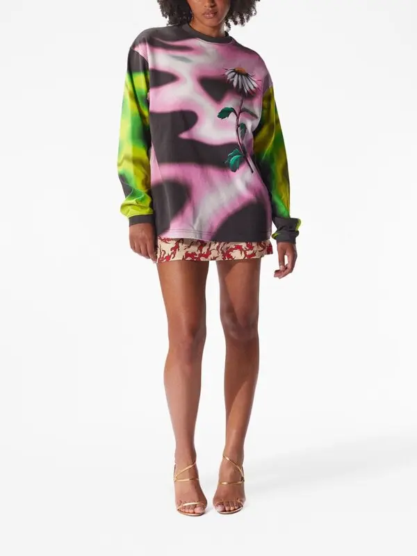 MARGHERITA MACCAPANI Moto Long-sleeve T-shirt - Pink