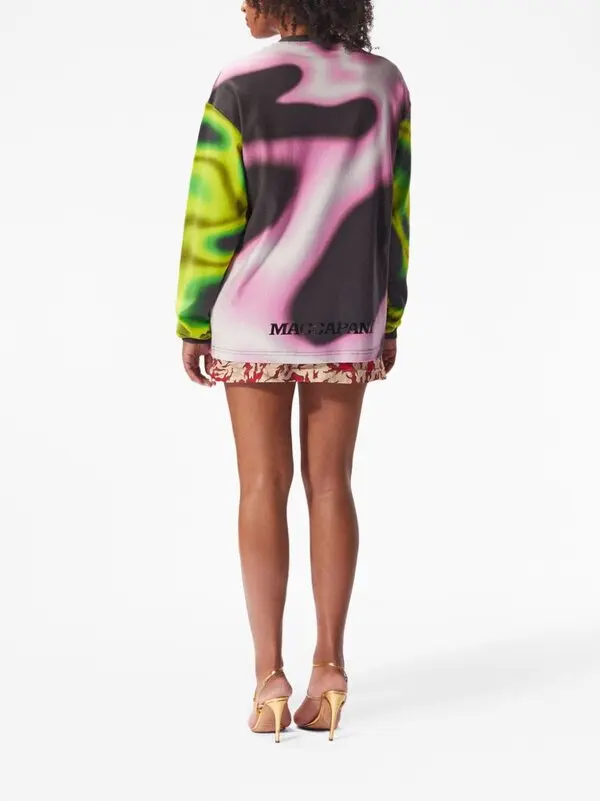 MARGHERITA MACCAPANI Moto Long-sleeve T-shirt - Pink