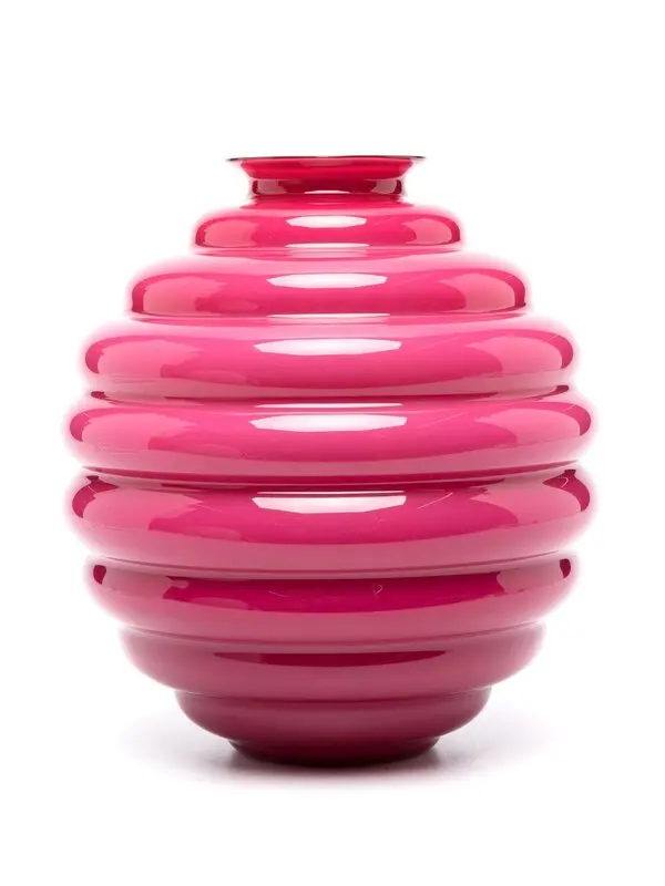 VENINI Deco Glazed-finish Vase - Pink