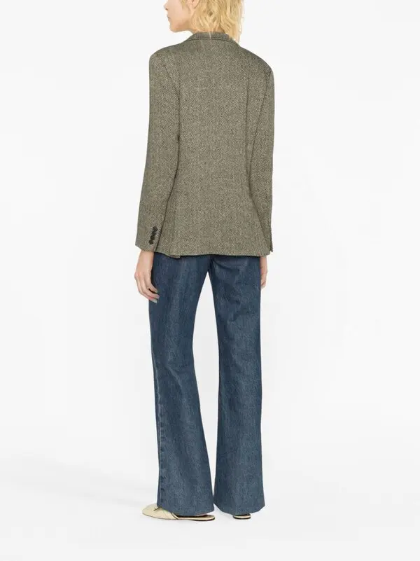 Polo Ralph Lauren Tailored Herringbone Blazer - Neutrals