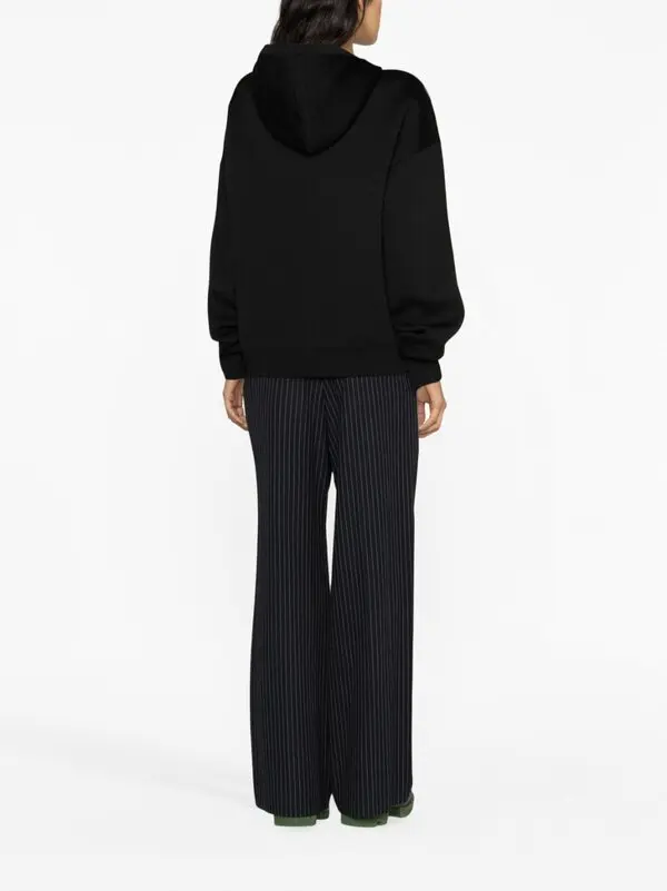 JW Anderson Mouse Intarsia-knit Hoodie