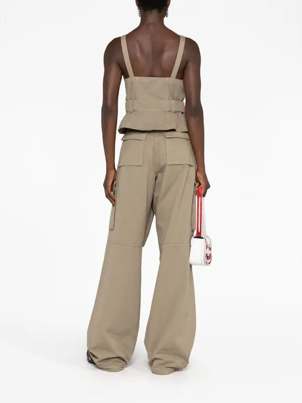 Coperni Buckle-embellished Corset Top