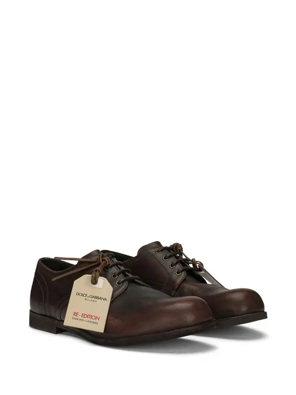 Dolce & Gabbana Leather Derby Shoes