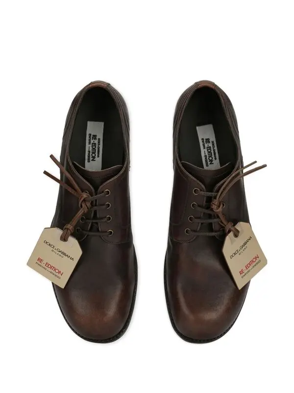 Dolce & Gabbana Leather Derby Shoes